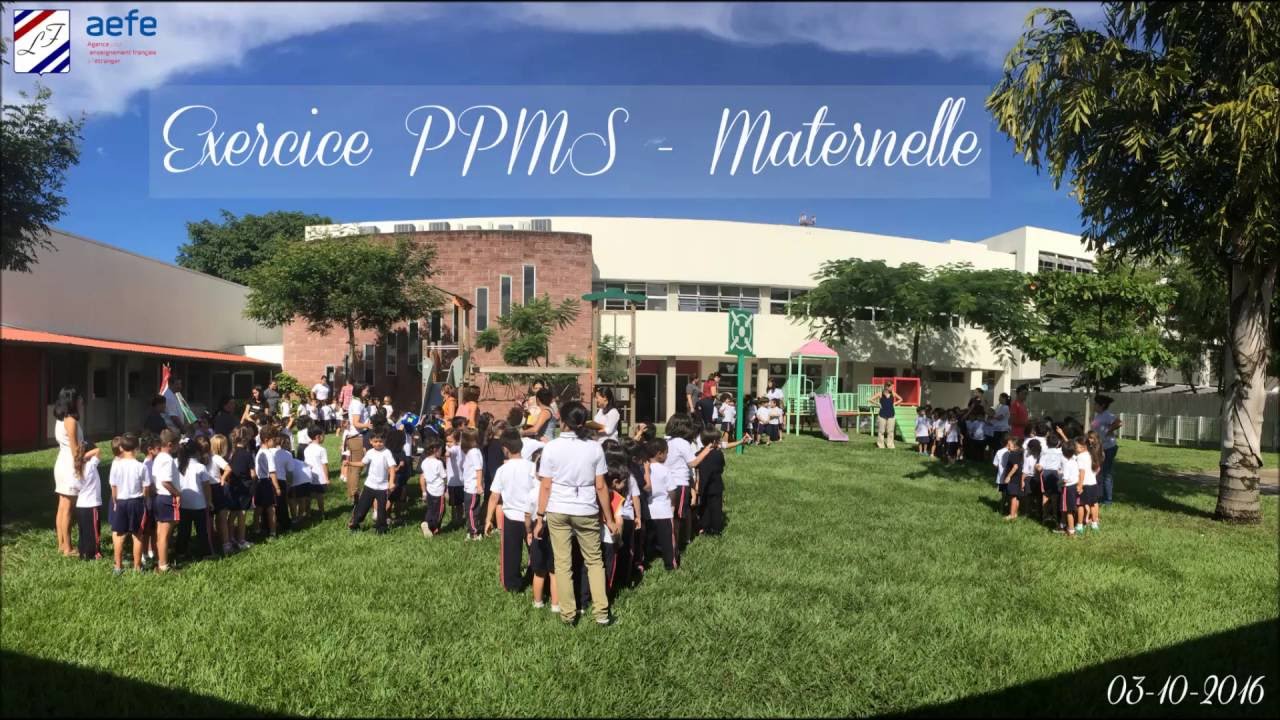 Exercice de PPMS en maternelle - YouTube