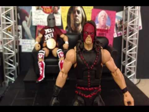 WWE Elite Series 19 Kane and Daniel Bryan Team Hell NO! - YouTube