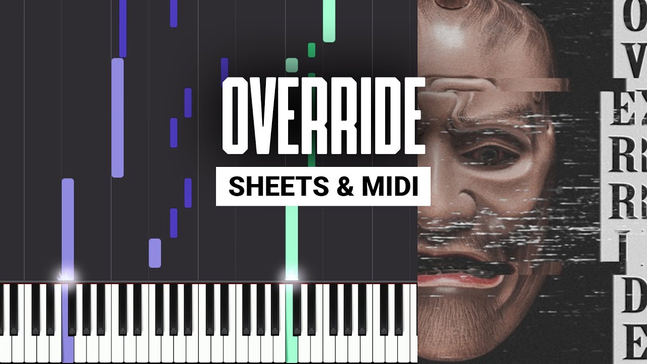 Override - KSLV Noh - Piano Tutorial + MIDI - YouTube