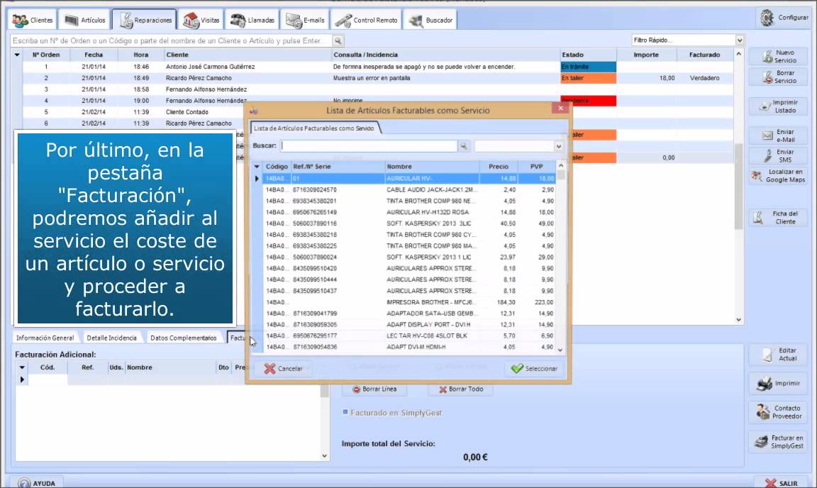 Tutoriales SimplyGest: Introducción al Módulo SAT - YouTube