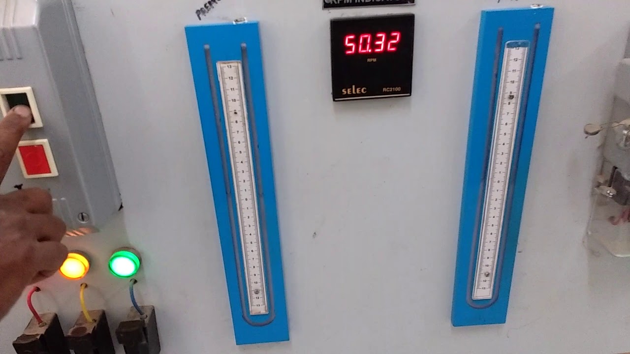 air blower test rig - YouTube