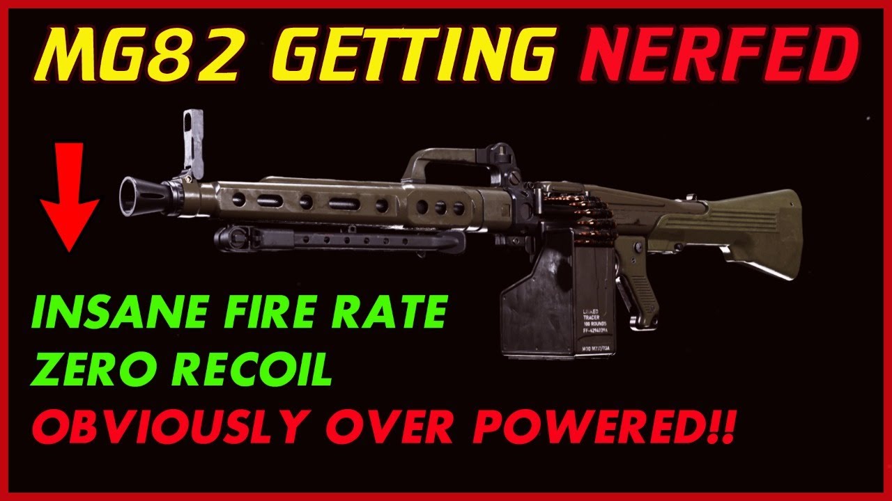 COD Warzone Season 4 Live | MG82 is getting Nerfed!! Which Gun will be ...