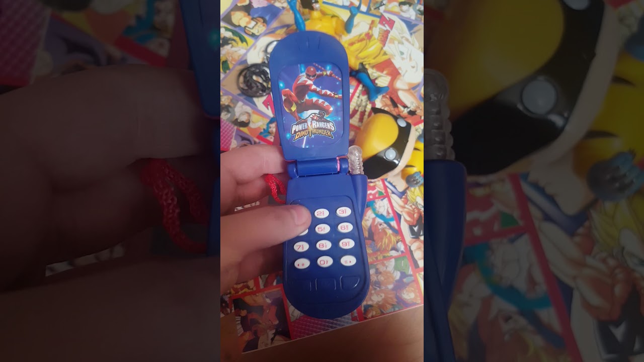 Cool Power Rangers Dino Thunder Chinese Bootleg Phone Toy - YouTube