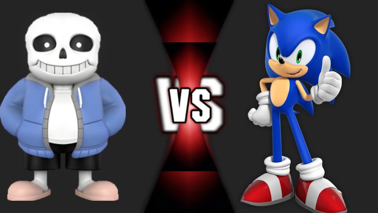 Sans vs Sonic and it's goes far - YouTube