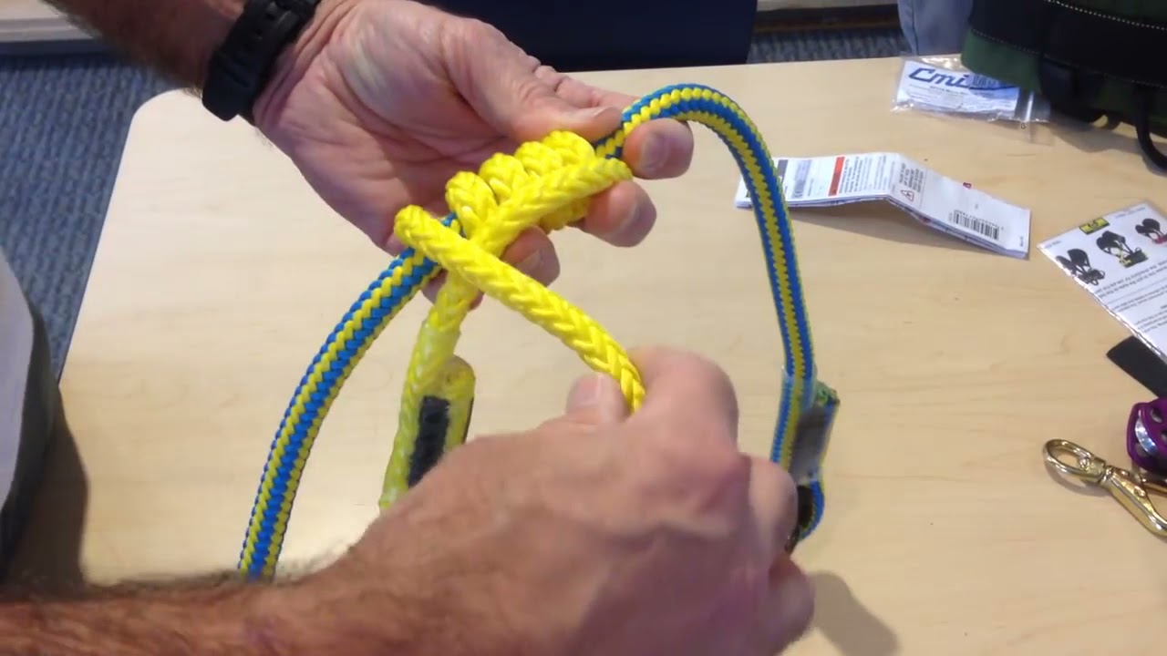Tree Climbing Knots - Knute Hitch - YouTube