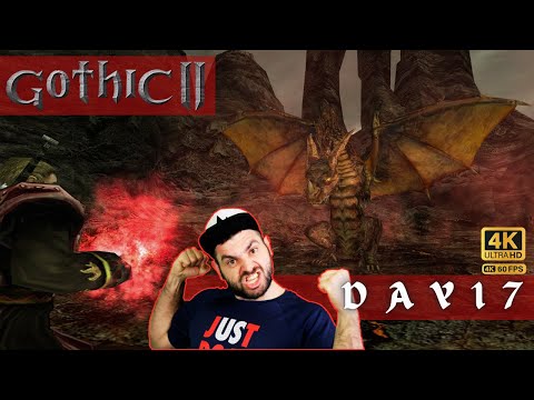 Gothic 2 Night Of The Raven, DAY 17 - [Dragon Slayer], #pcgaming #gothic
