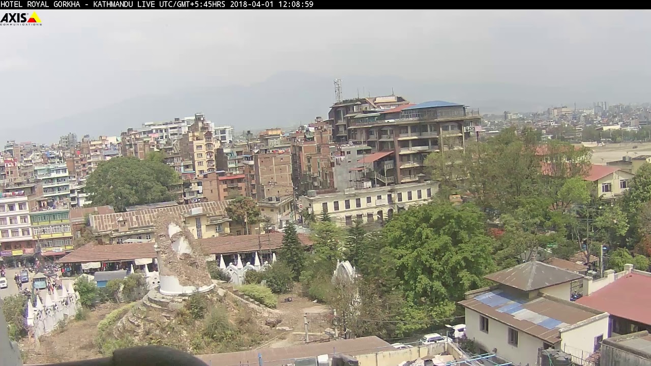 Kathmandu - Nepal - Ruins of the Old Dharahara - YouTube