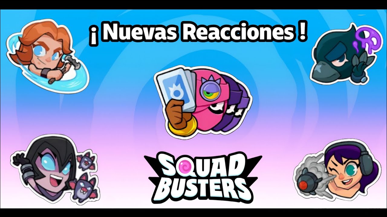¡Nuevos Emotes de SQUAD BUSTERS 2025 que deben llegar Próximamente!🎉😎🥳👍 ...