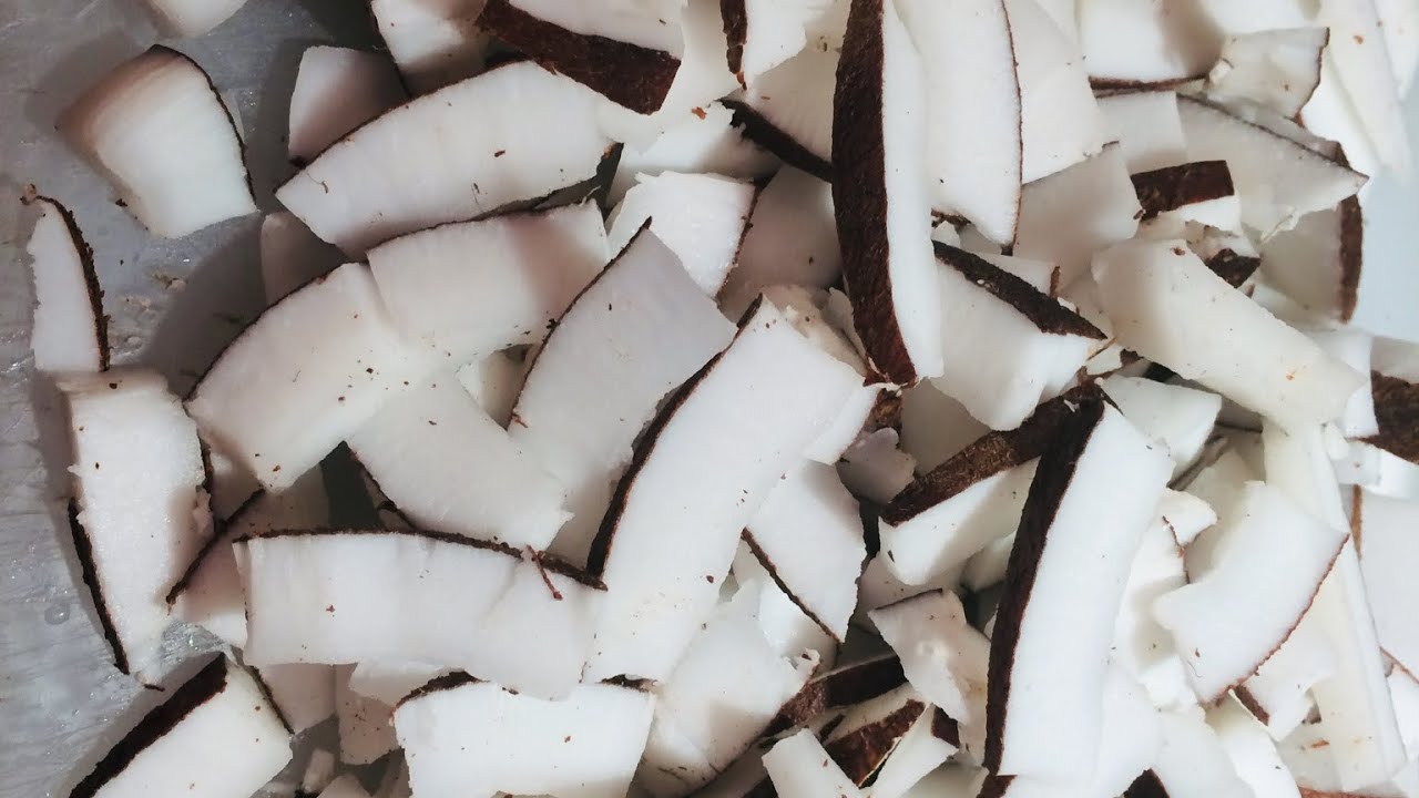 Cómo sacar la pulpa de coco fresco sin hacer fuerza y sin calentarlo ...