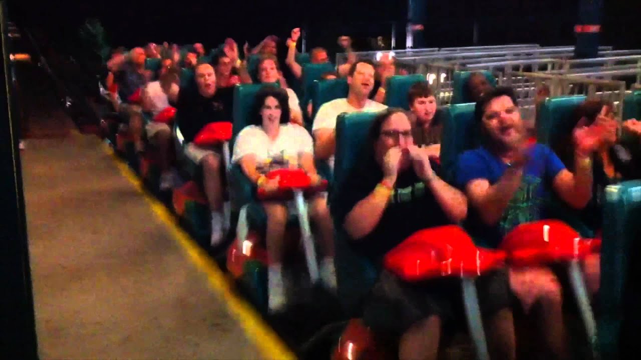 TPR's Last Train of the night on Goliath - Six Flags Over Georgia Deep ...