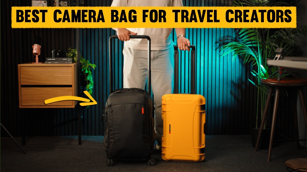 Best Rolling Camera Bag for Solo Shoots & Travel - YouTube