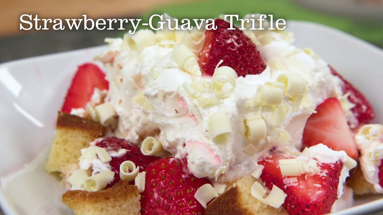 Seagram's Strawberry Guava Trifle - YouTube