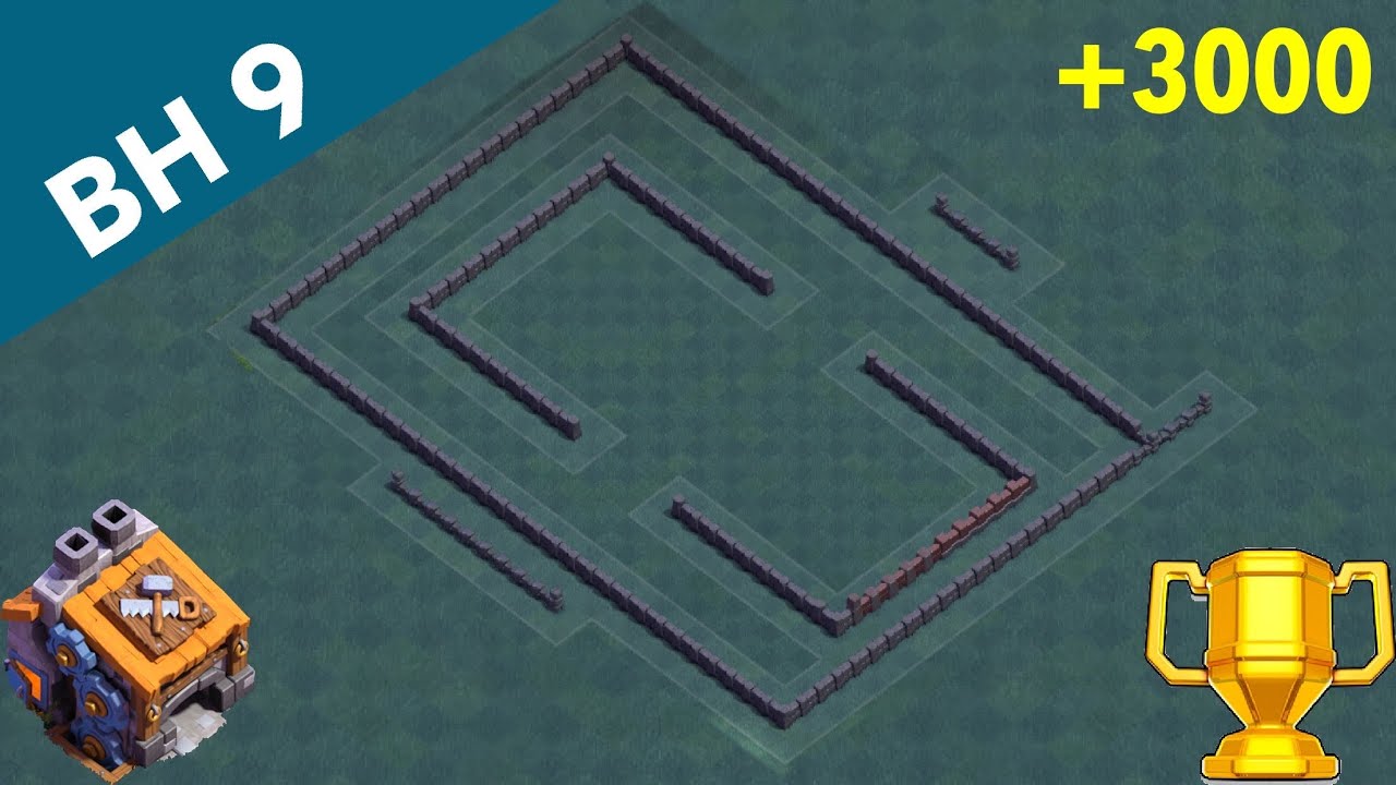 Builder Hall 9 Base |•| Clash Of Clans - YouTube