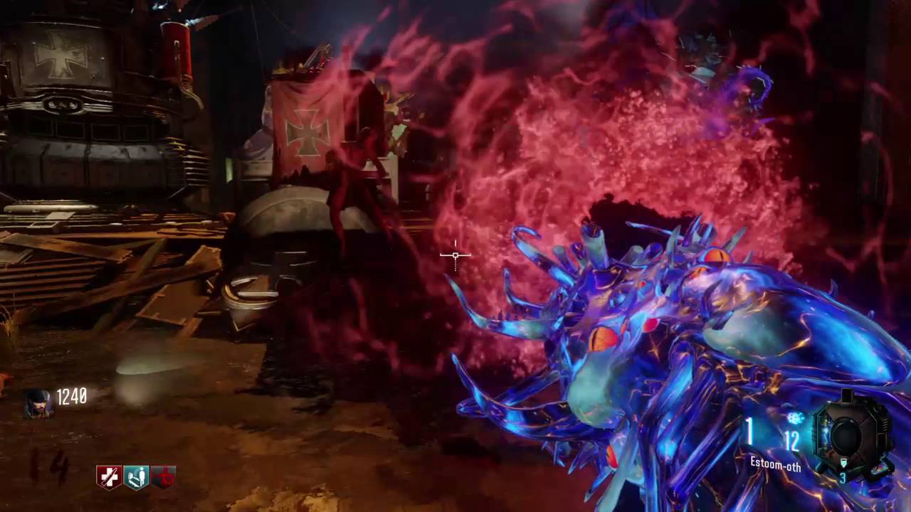 Black Ops 3 Zombies Upgraded Apothicon Servant Short Gameplay - YouTube