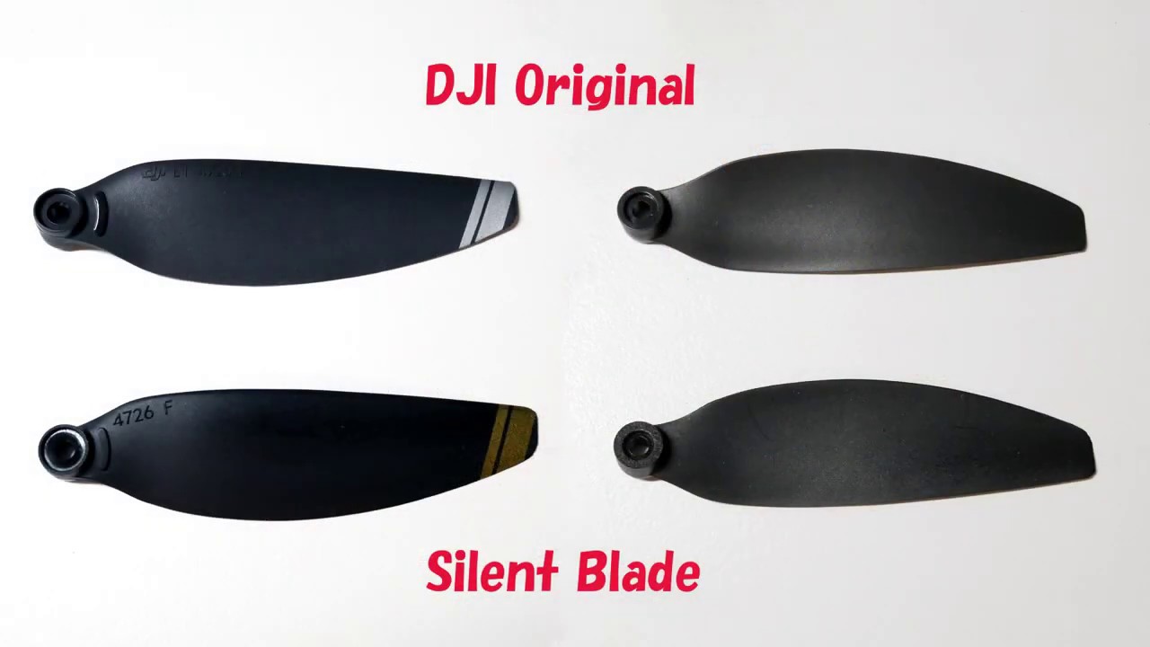 Mavic Mini with "so called" Silent Blades. - YouTube
