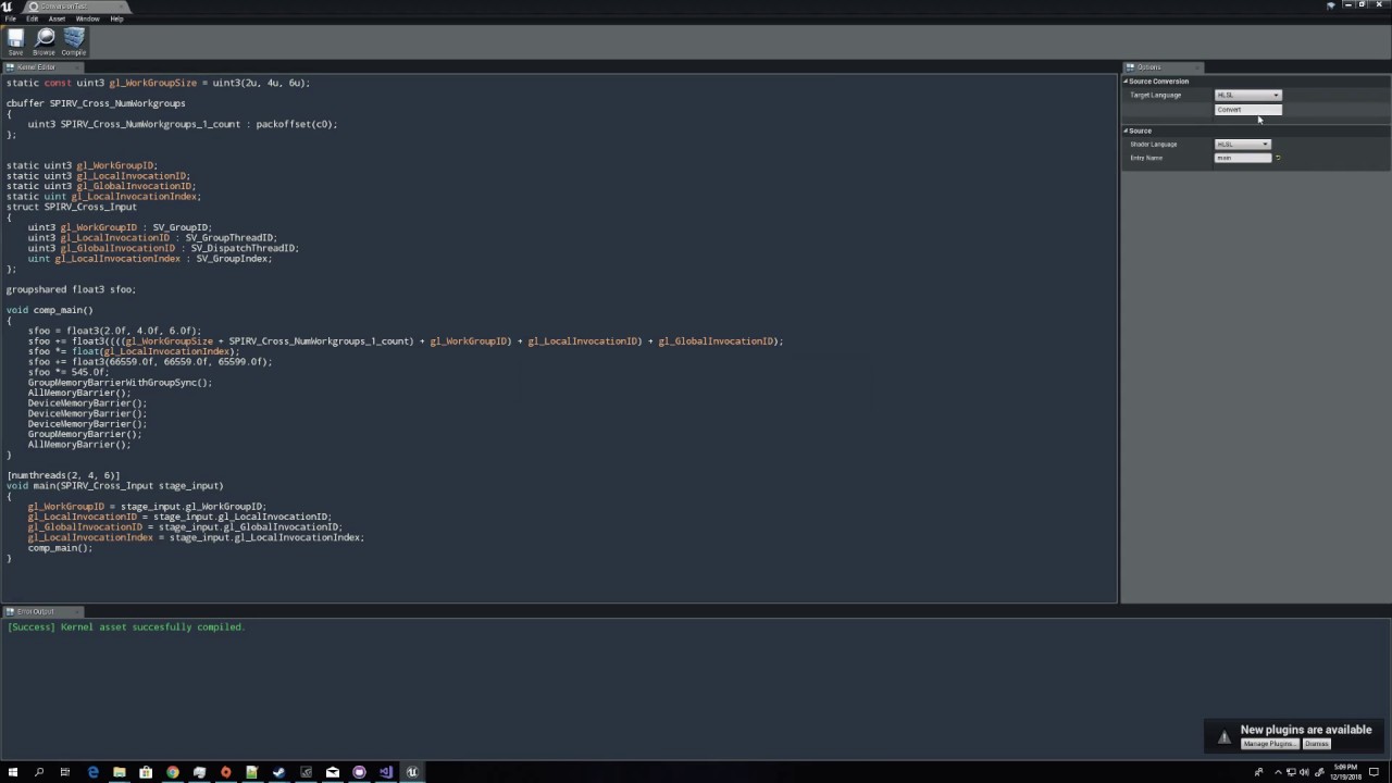 WIP Unreal Engine 4 - GPU Computing to Unreal Blueprints with Vulkan ...