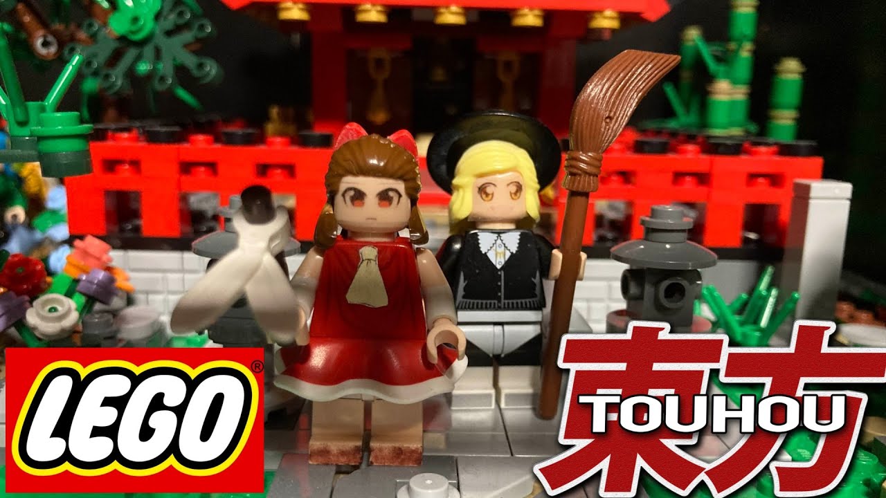 I made 50 Touhou Characters in Lego - YouTube