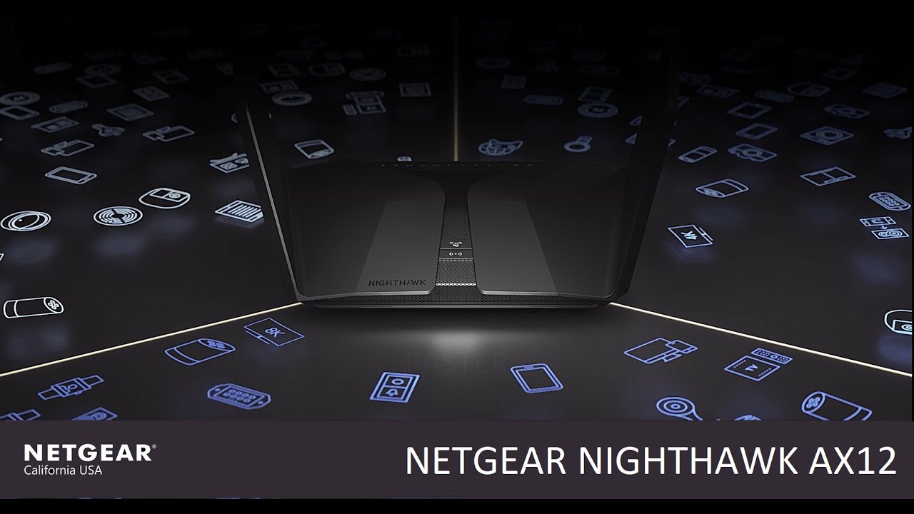 Přepínač NETGEAR Nighthawk AX12 (RAX200) - YouTube