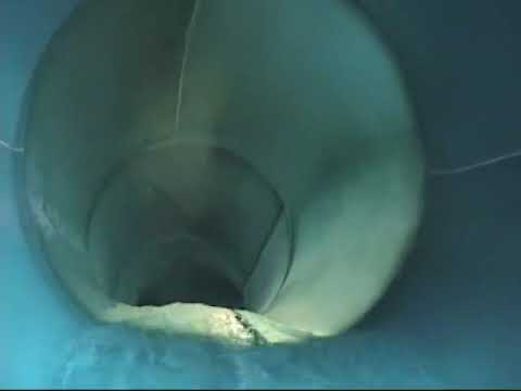 Camera in water slide - YouTube