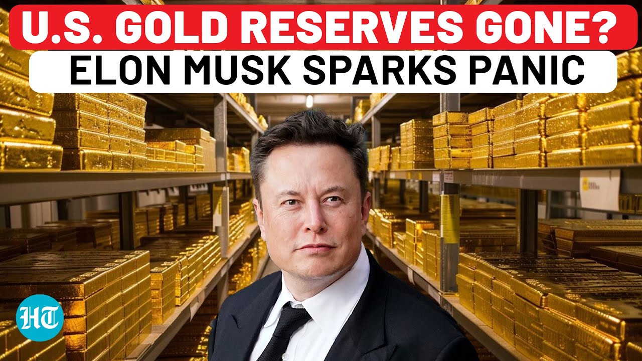 US Gold Reserve Secretly Wiped Out? Elon Musk Sparks Panic With Fort ...