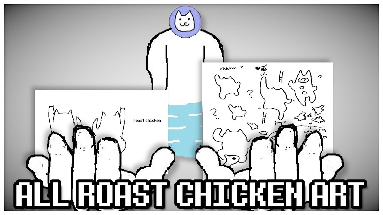 Toby Fox - All Roast Chicken Art (Oct - Nov 2024) - YouTube