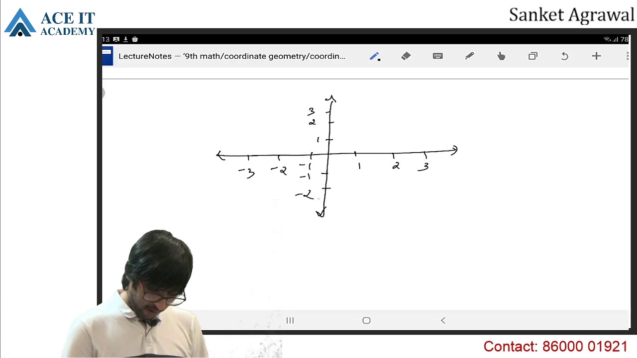 AIA 9th Math Coordinate Geometry lect 2 - YouTube