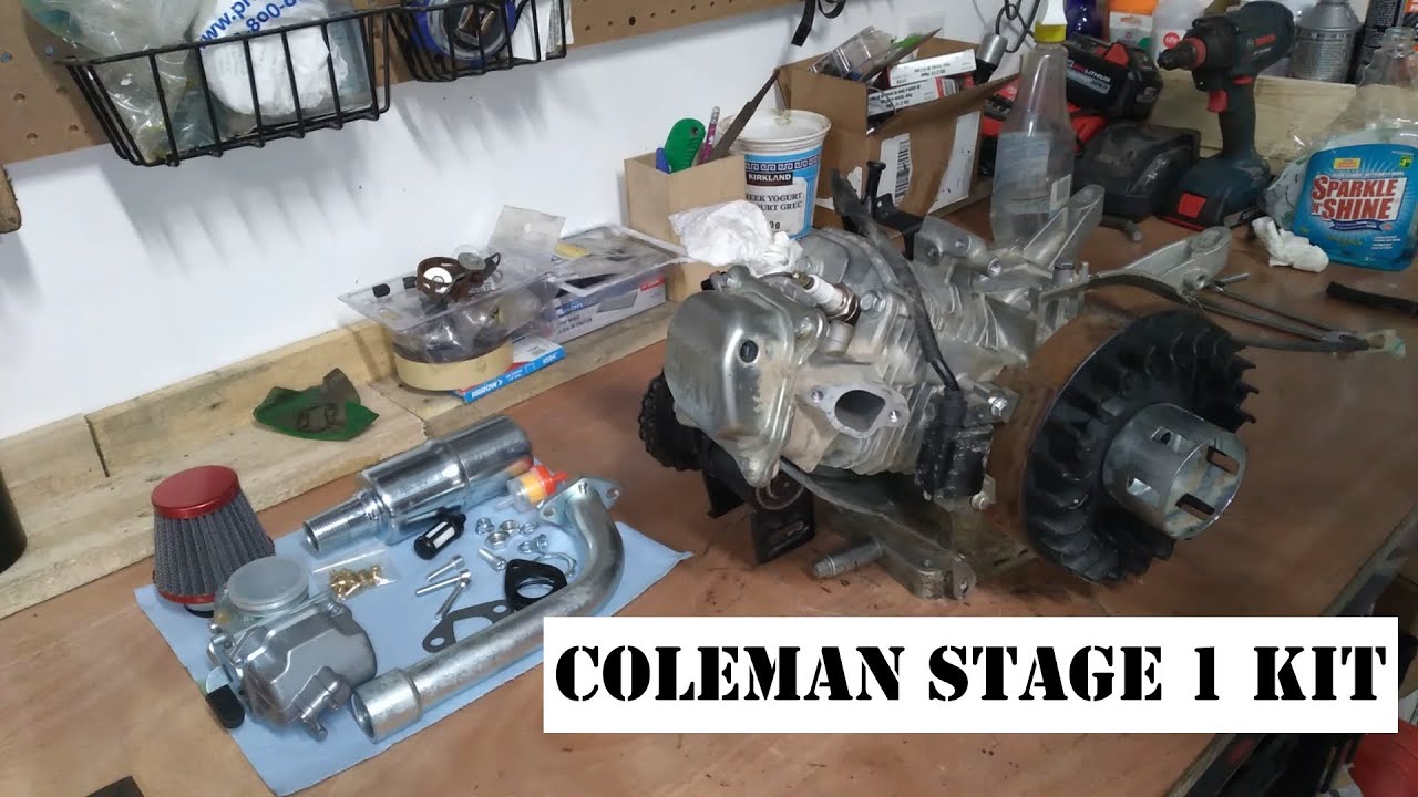Coleman BT200X Stage 1 Kit Install - YouTube