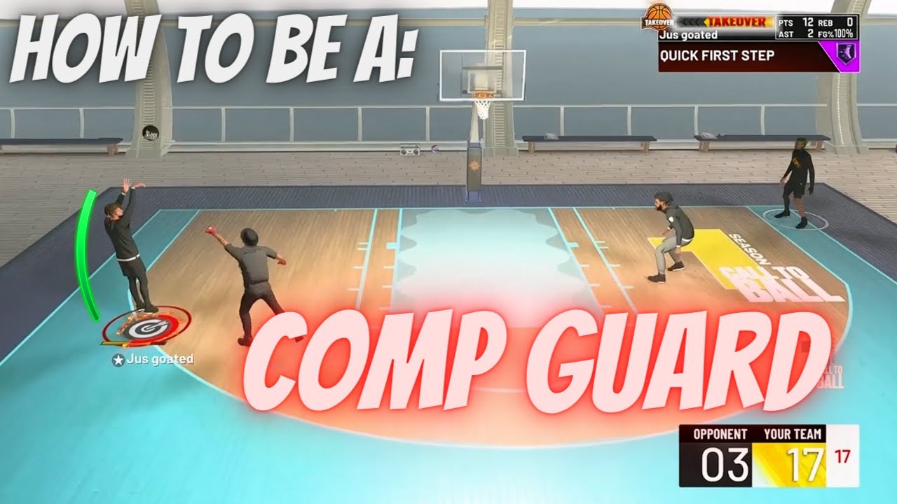 HOW TO BE A COMP GUARD ON NBA 2K22 - YouTube