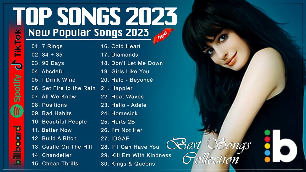 List of Popular English Songs - Today's 10 Music Hits 2023 :Ed Sheeran ...