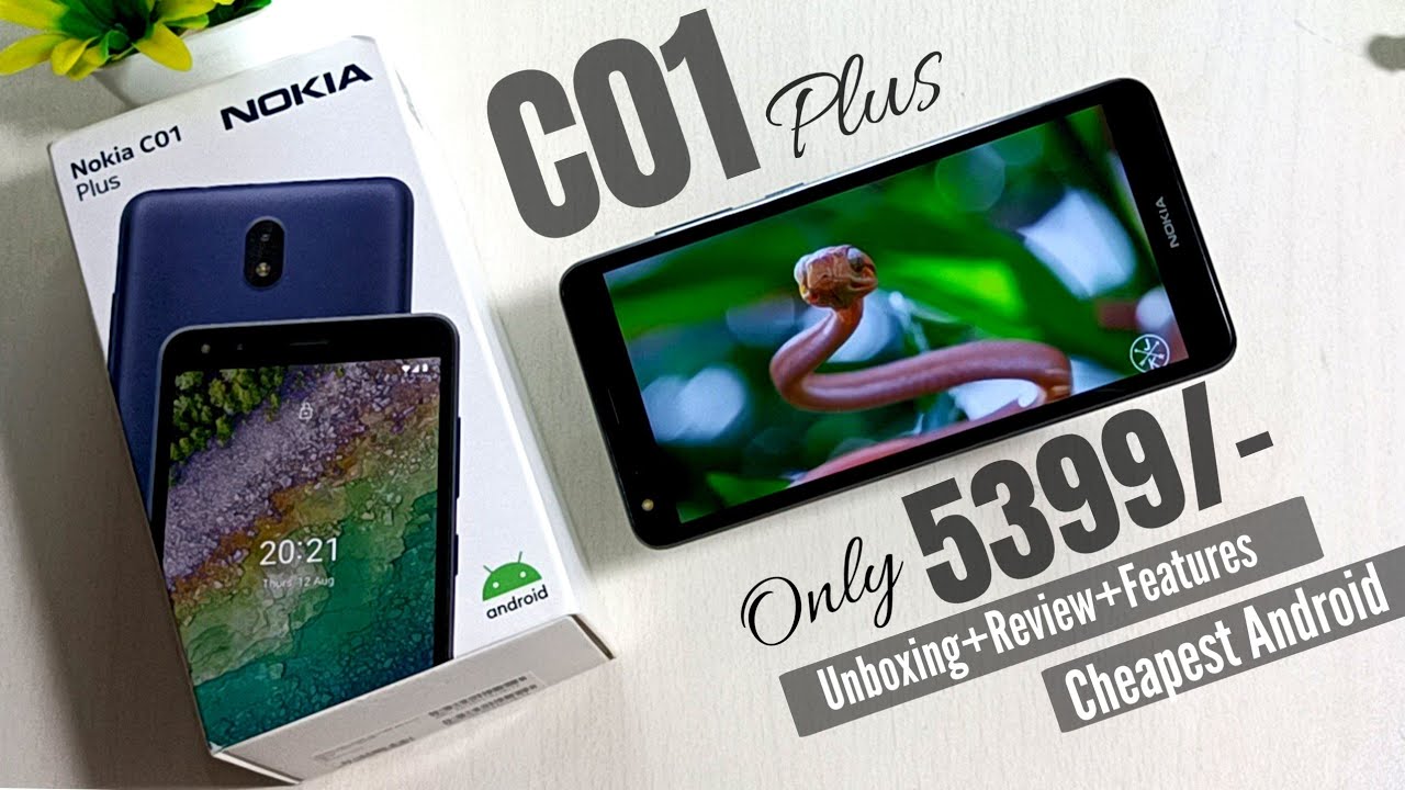 Cheapest Android Phone Nokia C01 Plus Unboxing, Review & Features ...