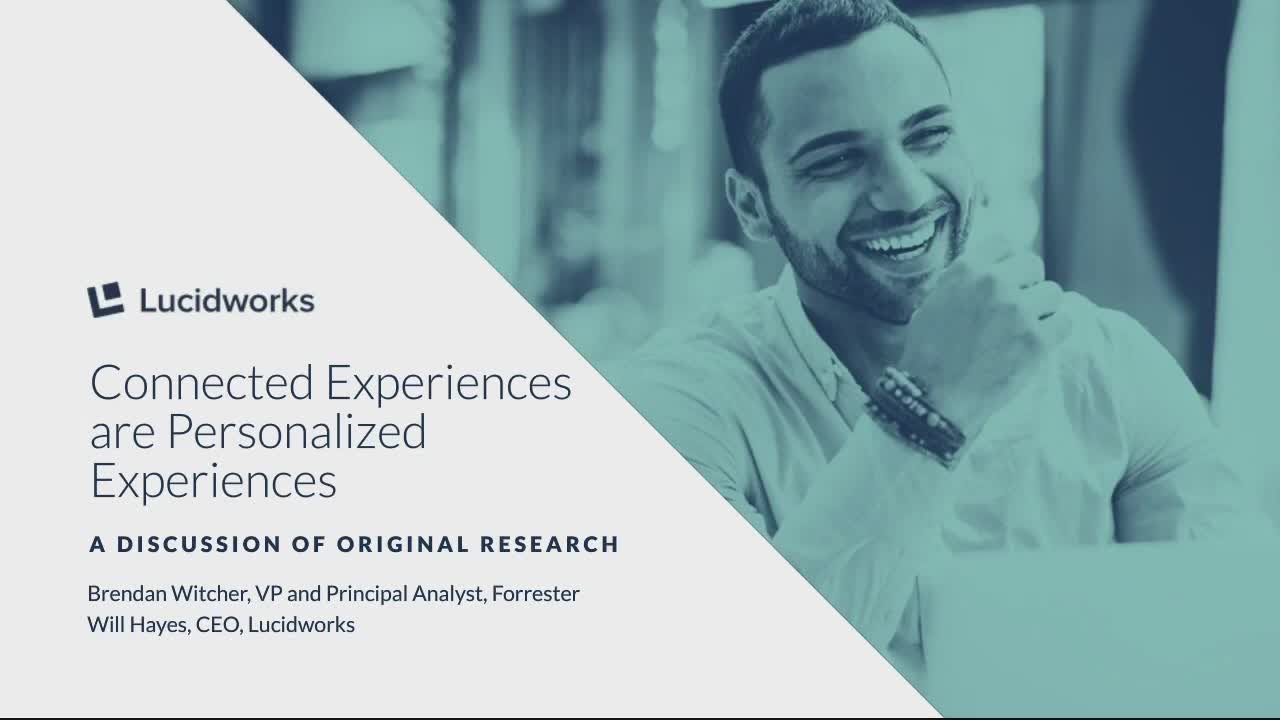 Connected Experiences Are Personalized Experiences - YouTube