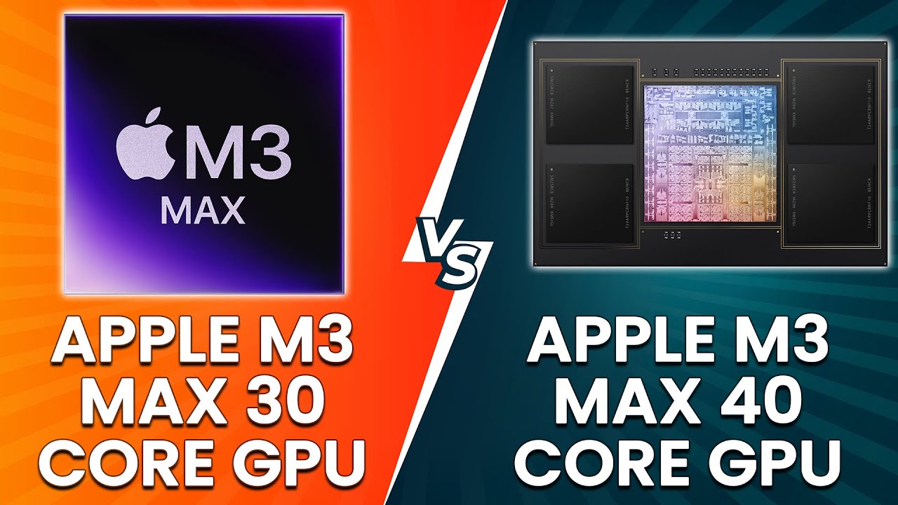Apple M3 Max 30 Core GPU vs Apple M3 Max 40 Core GPU - Apple GPU ...