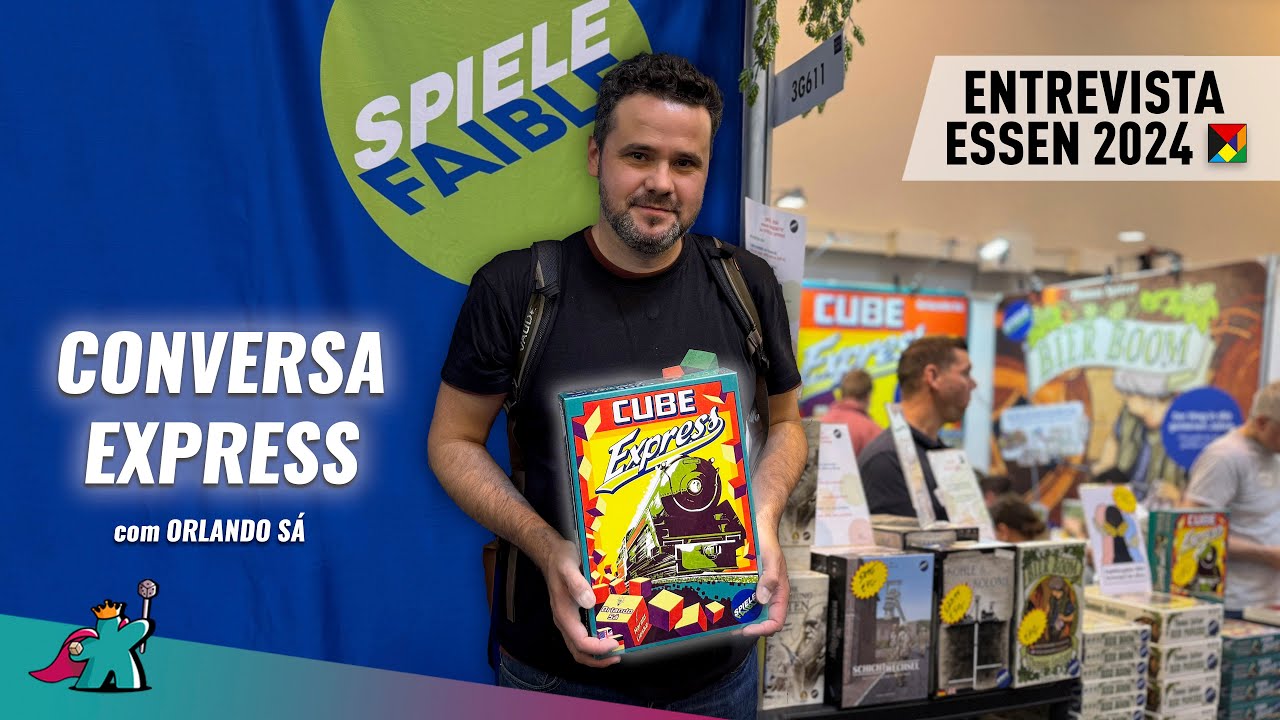 Entrevista com Orlando Sá | Criador do Cube Express em Essen Spiel 2024 - YouTube