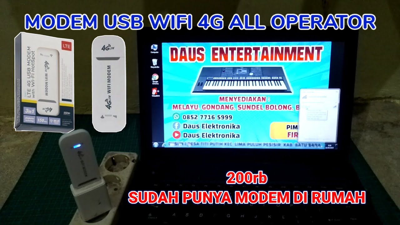 Modem USB 4G LTE ALL OPERATOR - YouTube