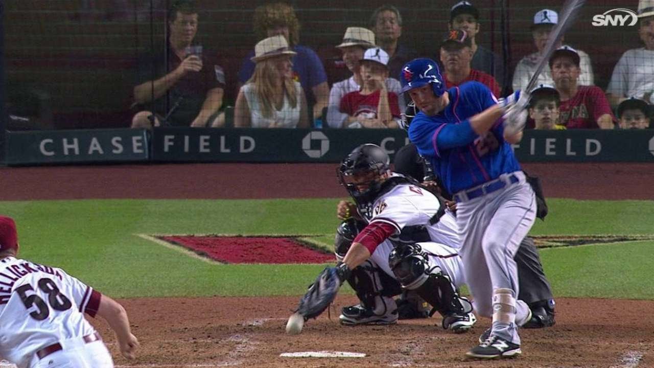 NYM@ARI: Campbell ends 0-for-28 skid, collects RBI - YouTube