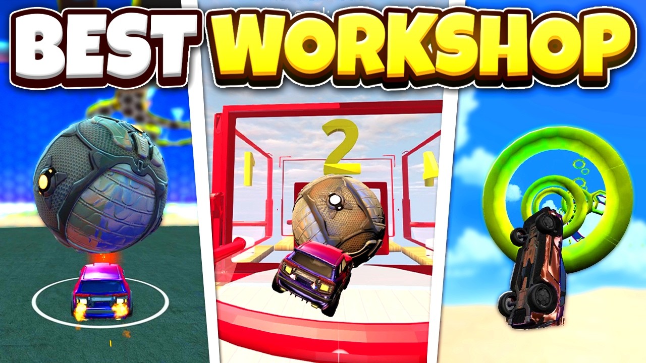 The BEST WORKSHOP MAPS that will help you IMPROVE in Rocket League ...