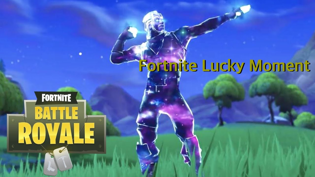Fortnite lucky moment - YouTube