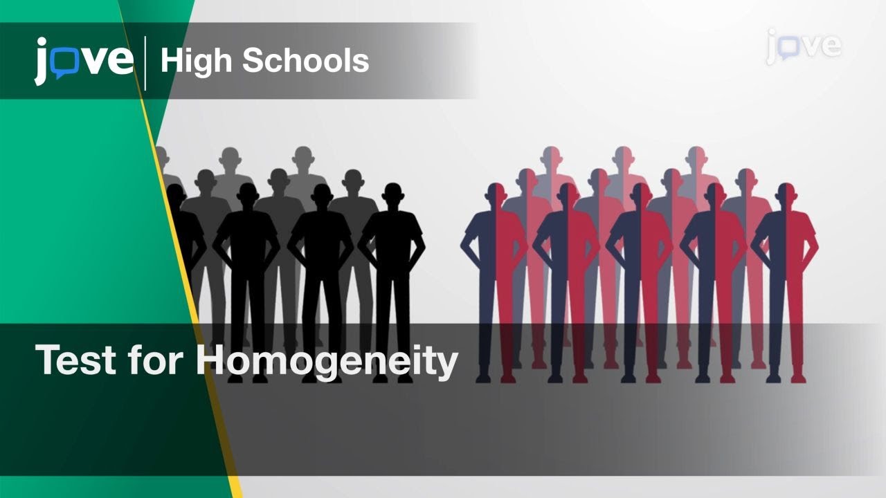 Test for Homogeneity | Statistics | Video Textbooks - Preview - YouTube