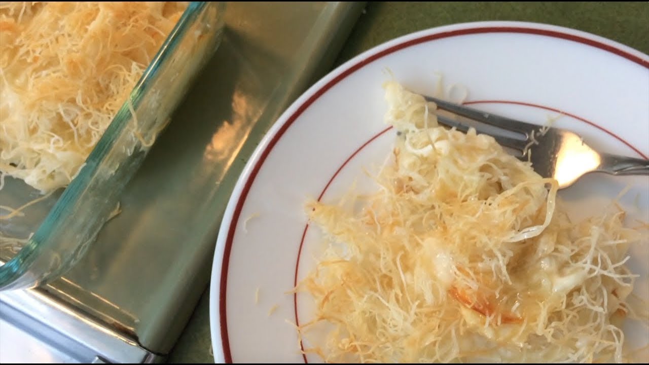 Attempting to make Kanafeh - YouTube