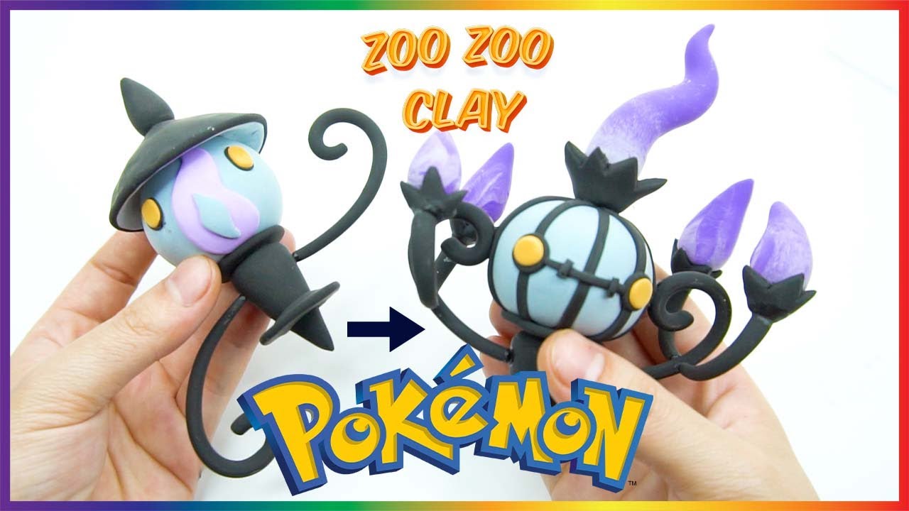 pokemon clay art - figures making| lampura and shandera | zoo zoo clay ...