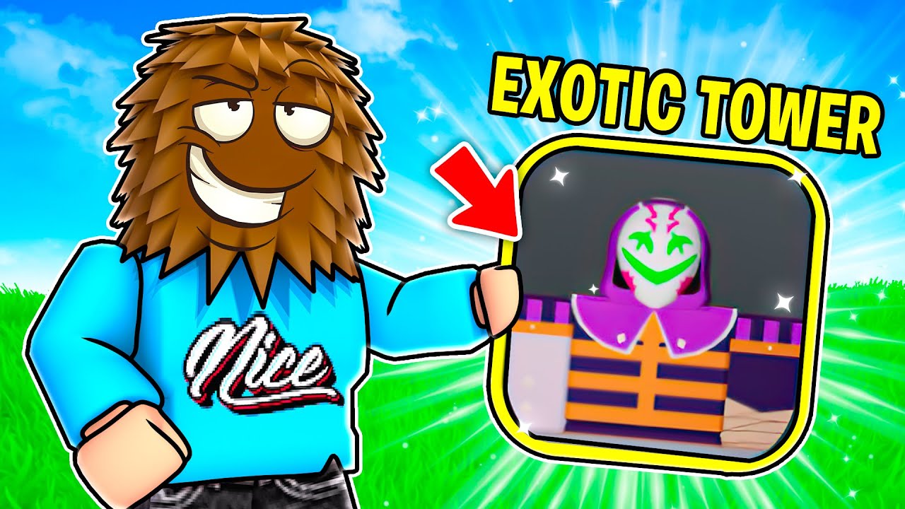 THE MASK Tower Is OP In THE HOUSE TOWER DEFENSE - YouTube