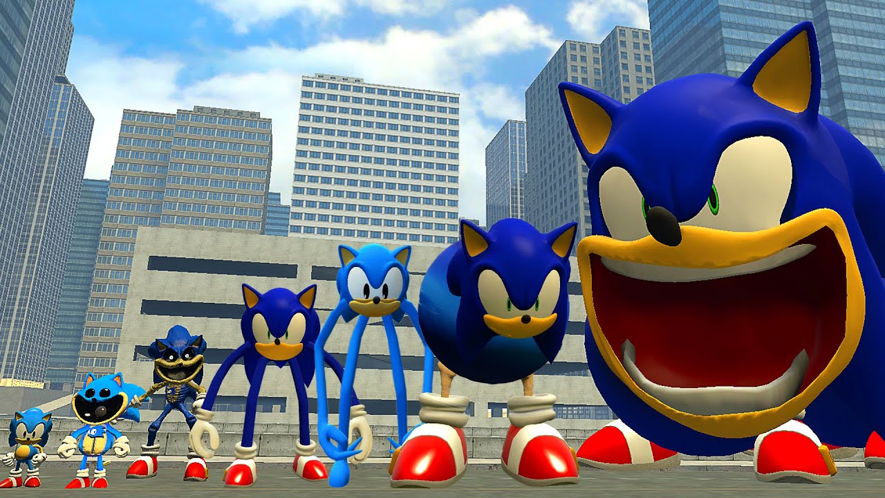 NEW EVOLUTION OF ROBLOX HUNGRY SONIC WORM & INNYUME SMILEY'S AND SHIN ...