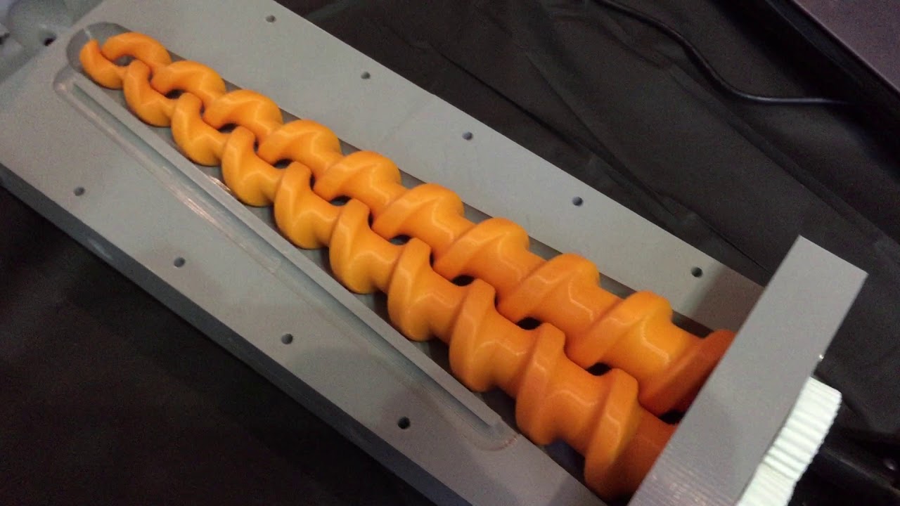 Twin Screw Extruder 3DP Model - YouTube