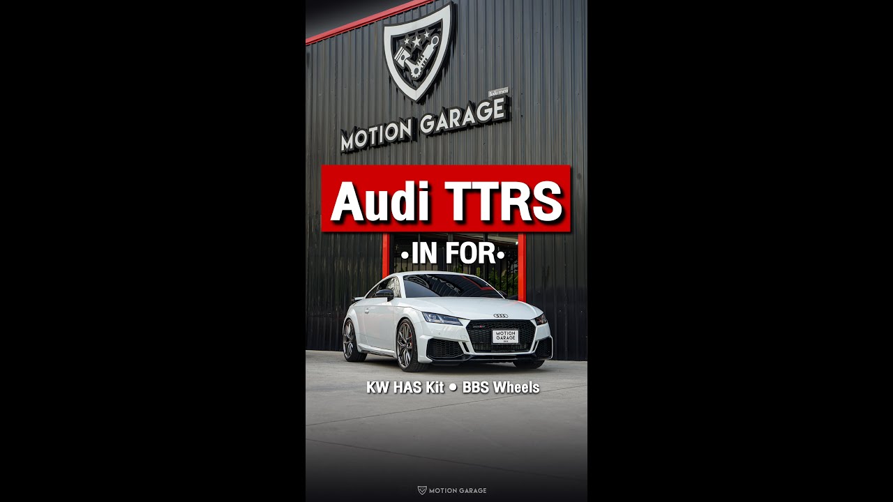 AUDI TTRS : BBS Wheel & KW Has kit - YouTube