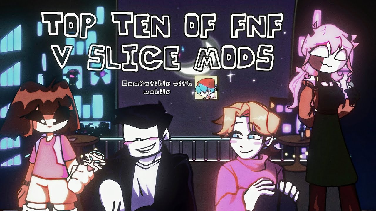 Top 10 Friday Night Funkin v slice mods for mobile ☝️ - YouTube