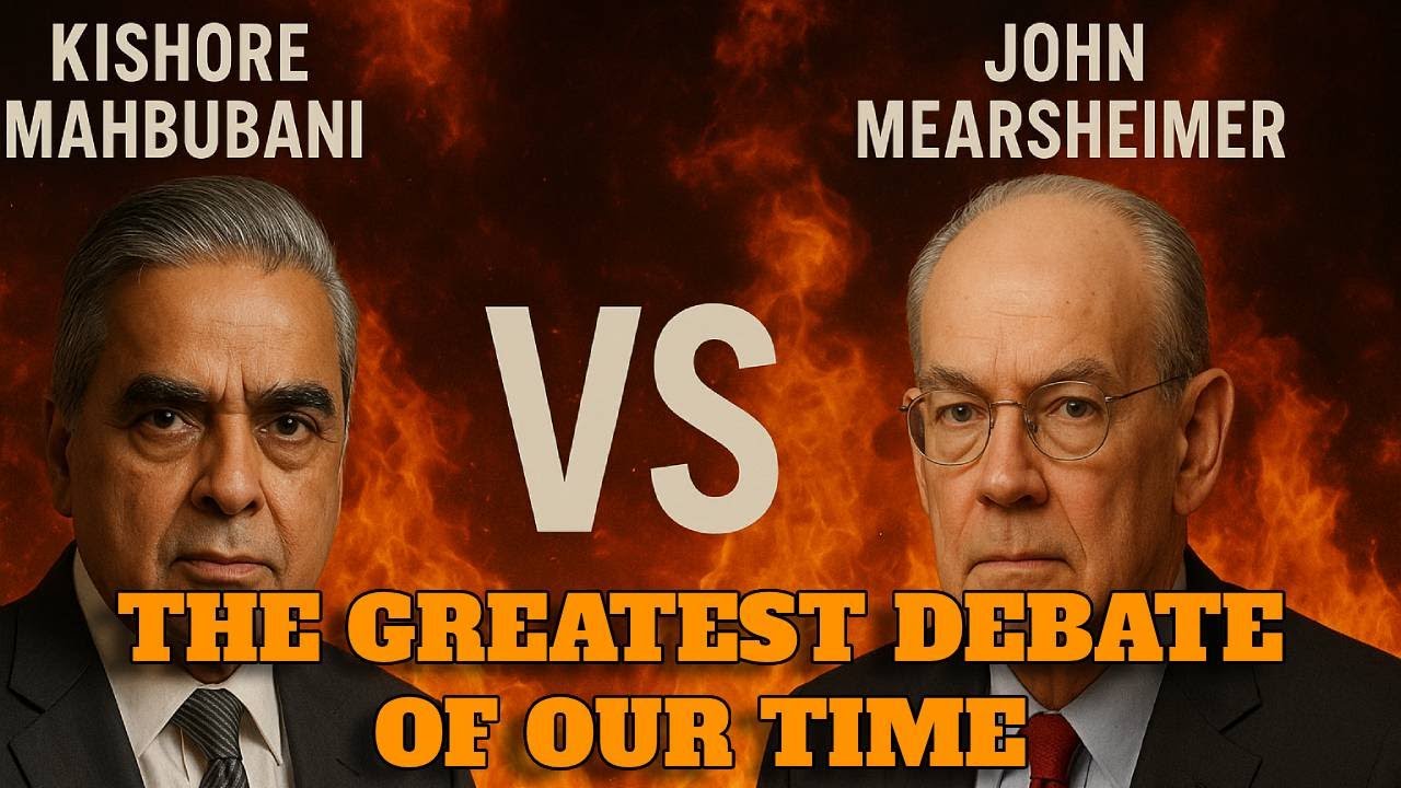 🔥 Kishore Mahbubani VS John Mearsheimer: The Great Debate on US-China - YouTube