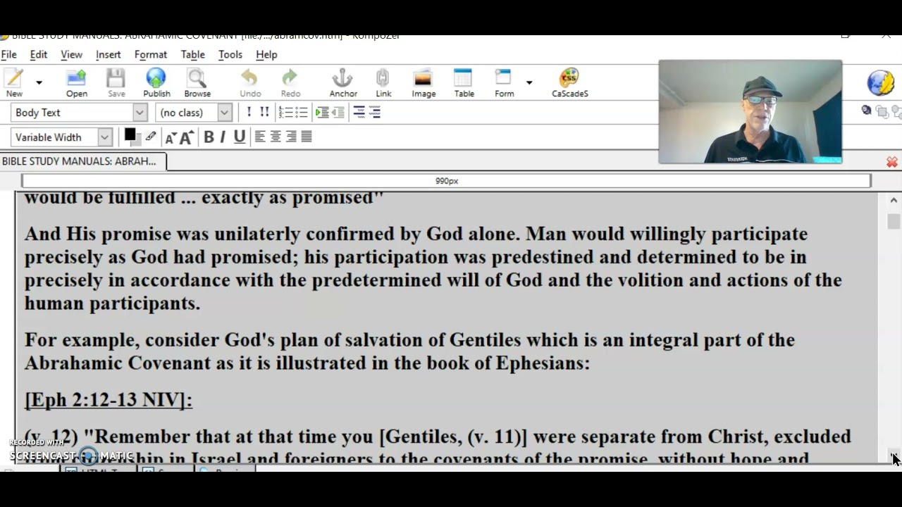 Abrahamic Covenant #1 Unconditional Yet Conditional - YouTube