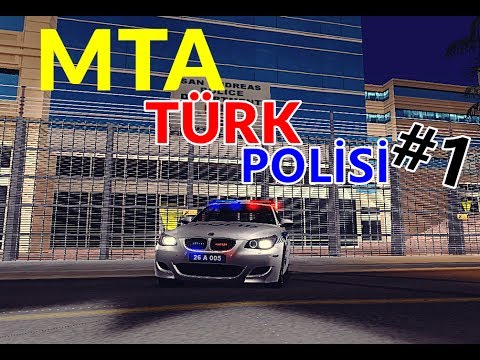 İLK VİDEOMUZ MTA OYNUYORUZ - POLİS ARABASIYLA GEZİNTİ#1
