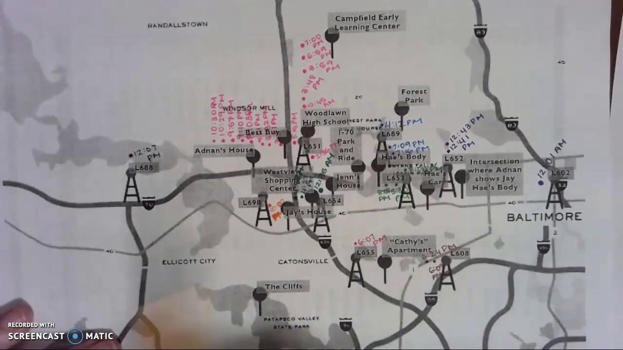 Serial Episode 5 Call Logs Explained (listen to part of Ep. 5 and stop ...