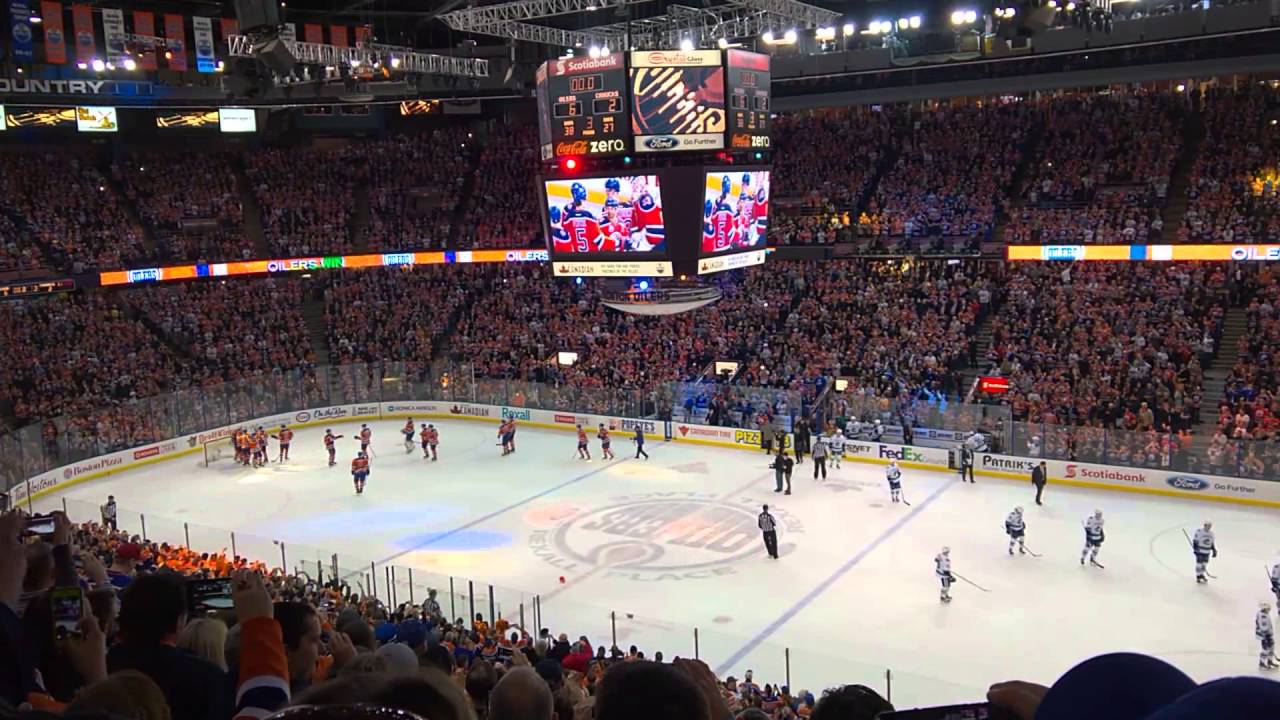 Farewell Rexall Place - Final Minute of Oilers Hockey - YouTube